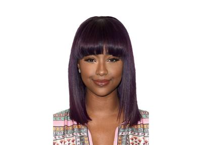 China 100 Real Human Hair Straight Weave 4 Bundle Deals With Closure #135 Grape Purple for sale