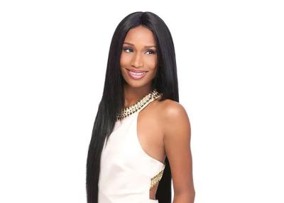 China Double Drawn Fullness Human Hair Bundles With Lace Closure No Bad Smell for sale