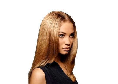 China Machine Double Weft Human Hair Bundles Full Cuticle Aligned No Tangle for sale