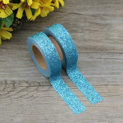 China cheap price gummed adhesive kraft paper tapes glitter tape for gift package for sale