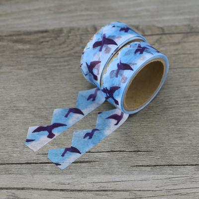 China custom printed adhesive tape 2016 new die cut washi tape for diy decoration for sale