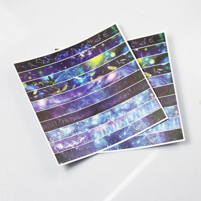 China custom printed adhesive tape 2016 new die cut washi tape for diy decoration for sale