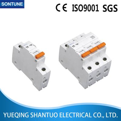 China IEC60898 standaardmcb-Stroomonderbreker 4 Pool voor Industrie/Commercieel Te koop