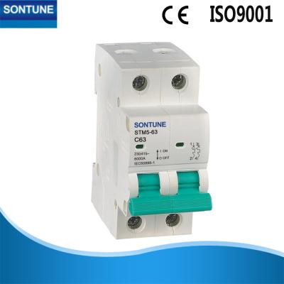 China interruptor diminuto 230V MCB da segurança 6ka com CE Semko Sirirm IEC60898 à venda
