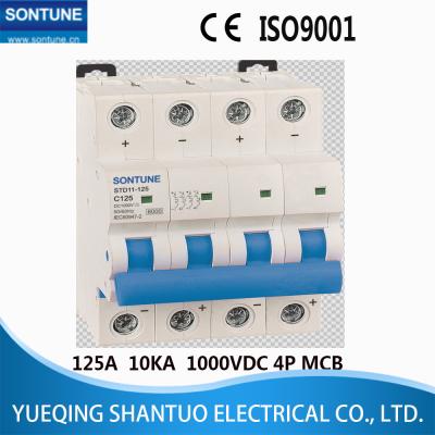 China Capacidade de quebra alta MCB do interruptor atual de STD11-125 IEC60947.2 VDC 125A à venda