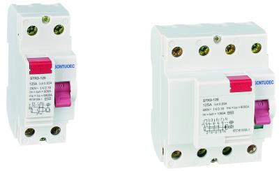 中国 喧騒の柵STR3-125シリーズRCCB残りの現在の遮断器電子230/400V 販売のため