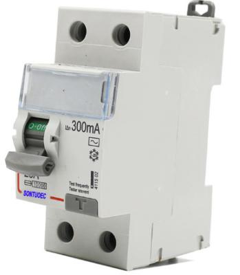 China 2 magnetischer residuell gegenwärtiger Leistungsschalter Polen 63A 30mA Minigröße Rccb zu verkaufen