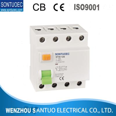 中国 ST2ID-125 AC二極回路Breaker230/400V Ue IEC61008の標準 販売のため