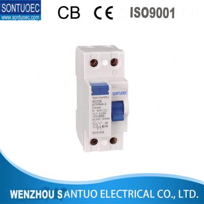 China ST4L362 2P RCCB Circuit Breaker  , Current Operated Fast Leakage Protector for sale
