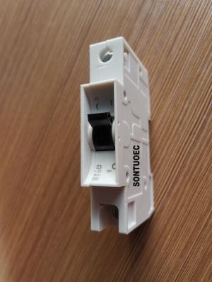 China Interruptor do trilho do ruído da resina 63A 415VAC de MCB 1 Polo à venda