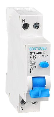 중국 4.5KA 300mA RCBO 18 밀리미터 잔류전류 회로 차단기 판매용