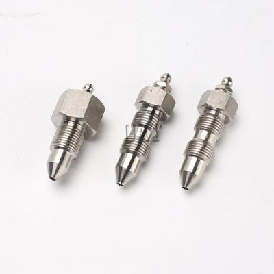 China Acoplador de aço inoxidável de Parts Tension Cylinder da máquina escavadora do bocal da arma de graxa da corrente à venda