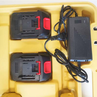 China drahtlose elektrische 900cc Schmierpresse Hochleistungs, batteriebetriebene 220v Schmierpresse zu verkaufen