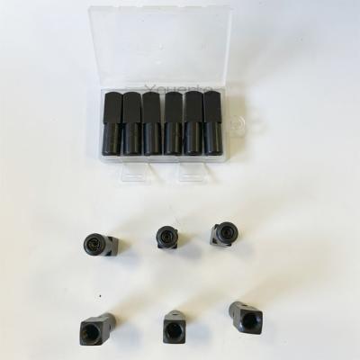 China 4 maxilas lubrificam tipos diferentes chapeados zinco peças de automóvel do Npt do adaptador 1/8 da cabeça do botão do bocal da arma à venda