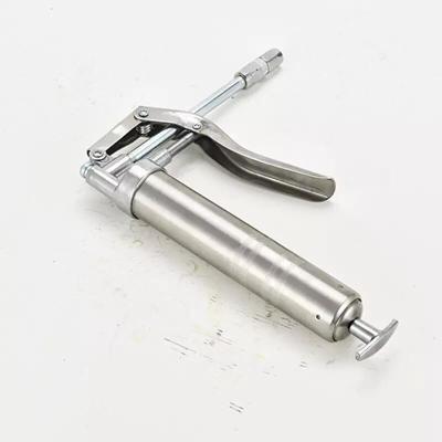 Cina 120cc acciaio inossidabile Mini Pistol Grip Grease Gun con azione della leva della cartuccia di 3 Oz in vendita