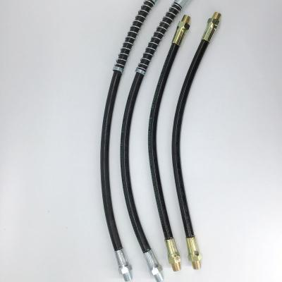 Cina L'accessorio di lubrificazione dell'ingrassatore a siringa annaffia la pressione adatta e scoppiata una baia di gomma sintetica resistente da 12000 PSI, del petrolio e del tempo in vendita