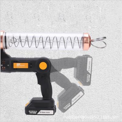 China Arma de graxa 600cc elétrica resistente com saída do óleo 6800g/min de duas baterias à venda