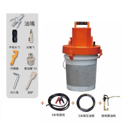 Китай High Voltage Electric Grease Filling Machine 24V Sinking Buckle Barrel Type продается