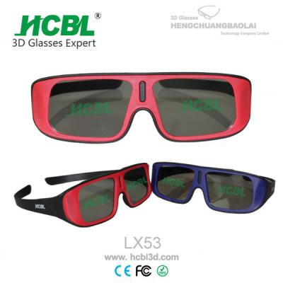 Cina Vetri passivi 3D, vetri di spiegamento IMAX del cinema 3d del cinema in vendita