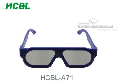 中国 3D映画館またはTV/A71のための青いフレームが付いているIMAX 3Dガラス 販売のため