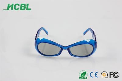 中国 A80プラスチックは映画館の使用のための3dガラス、子供/子供3d TVガラスを分極しました 販売のため