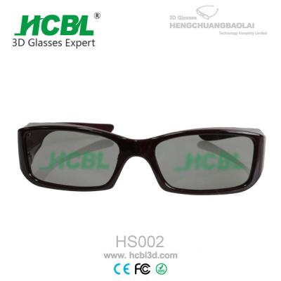 China Custom Colorful Real D MI Linear Polarized 3D Glasses For School Student for sale