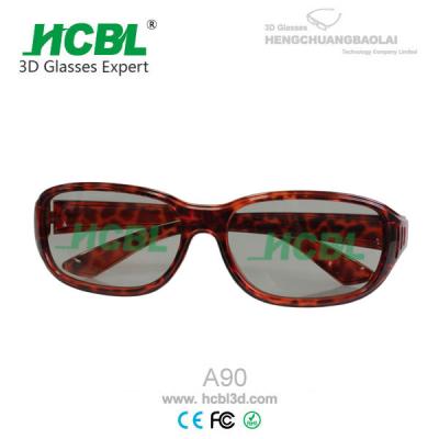China De koele Glazen van Damelinear Polarized 3D TV/Eyewear met PC-Kader Te koop