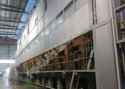 China Durable Kraft Paper Making Machine Two Floors Layout Craft Paper Mill Machinery for sale