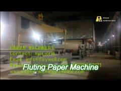 waste paper cardboard recycling machine large output standard craft paper industry