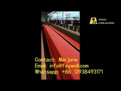 4 shed single layer wire forming babric for paper making machine