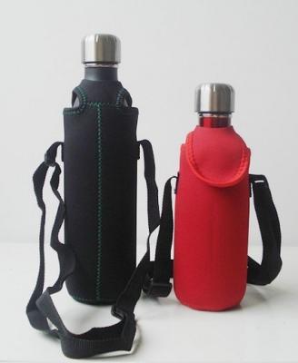 China Hot-selling High quality Neoprene Water bottle bag Drink bottle holder with strap for sale