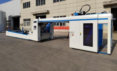 China Modelo de alta velocidade da máquina 1450 do laminador da flauta do cartão à venda