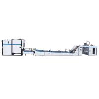 China 1500mm Intelligent High Speed Automatic Cardboard Laminating Machine with Turner Stacker - 160m/min Speed, ±0.8mm Accuracy for sale