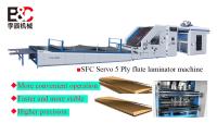 China 150m/min 5 Ply Flute Laminator Automatic Machine Servo Adjustment 1900mm for sale