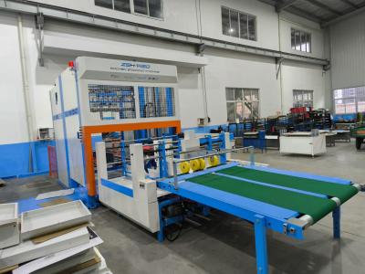 China Geavanceerd stapel- en fluitlamineersysteem met automatische stapelmachine voor de productie van golfkarton Te koop