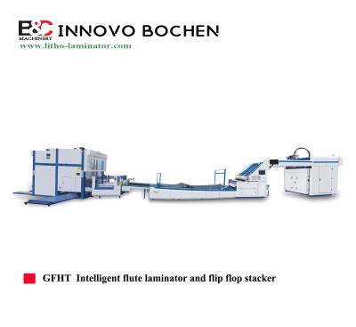 China GFHT 1500mm High Speed Cardboard Laminating Machine 50 Sheets/Min for sale