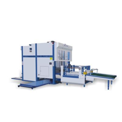 China High-Speed Corrugated Laminating Machine Reel To Sheet Bottom Paper Roll Feeding Flute Litho Laminator With Flip Flop Stacker Line 150m/min for sale