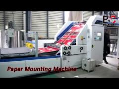 Máquinas de montagem de papel de alta geração, automáticas