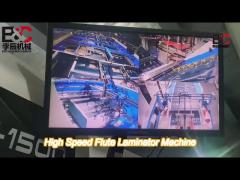 Automatica GFS Serie High Speed carta ondulata flauta laminamento sovrapposizione laminatore macchina