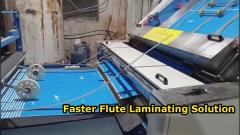 SFH Three in One 5 Ply Flute Laminating Machine