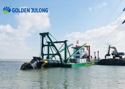 China Máquina de dragagem fluvial grande, cortadora, equipamento de dragagem por sucção JLCSD500 à venda