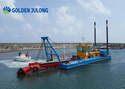 China Dredger de sucção de cortador de rio de lago personalizado JLCSD300 Auger Dredger de sucção à venda