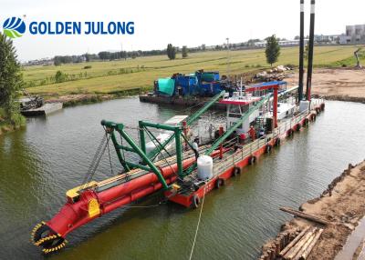 China Marine Type Gearbox River Sand Dredging Machine JULONG JLCSD500 for sale