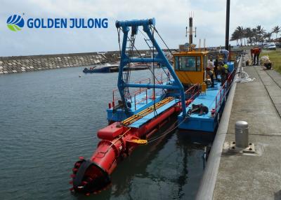 China 800m3/h Barco de dragado JLCSD250 Cortador dragado de succión dragado de manera eficiente diferentes tipos de arena barro de arcilla en venta