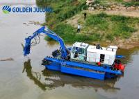 Quality JLAME200 Amphibious Dredger Crawler Type Equipped Easy To Operate Julong Dredger for sale