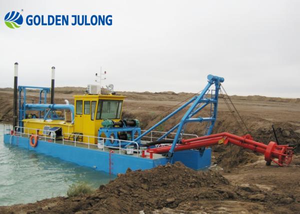 Quality Special Superior Sand Mining Machine Jet Suction Dredger With 6m Dredging Depth for sale
