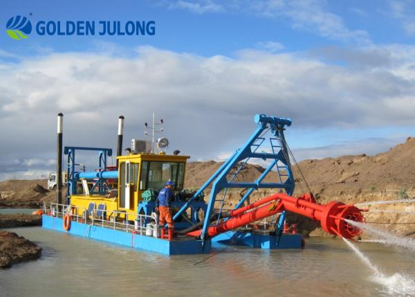 Quality JULONG Small Sand Dredger Jet Suction Dredger With High Quality For River for sale