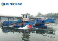 Quality Full Automatic Water Surface Cleaning Boat / Trash Skimmer Vessel 0.5 M Draft for sale