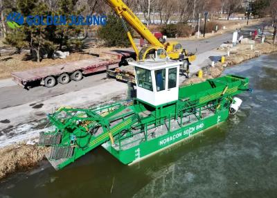 China Op maat gemaakt drijvend afvalverzamelbot voor Dam Lake Port River Te koop