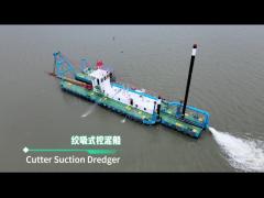 14 M JLCSD500 zanddredger met lange duur Julong-dredger
